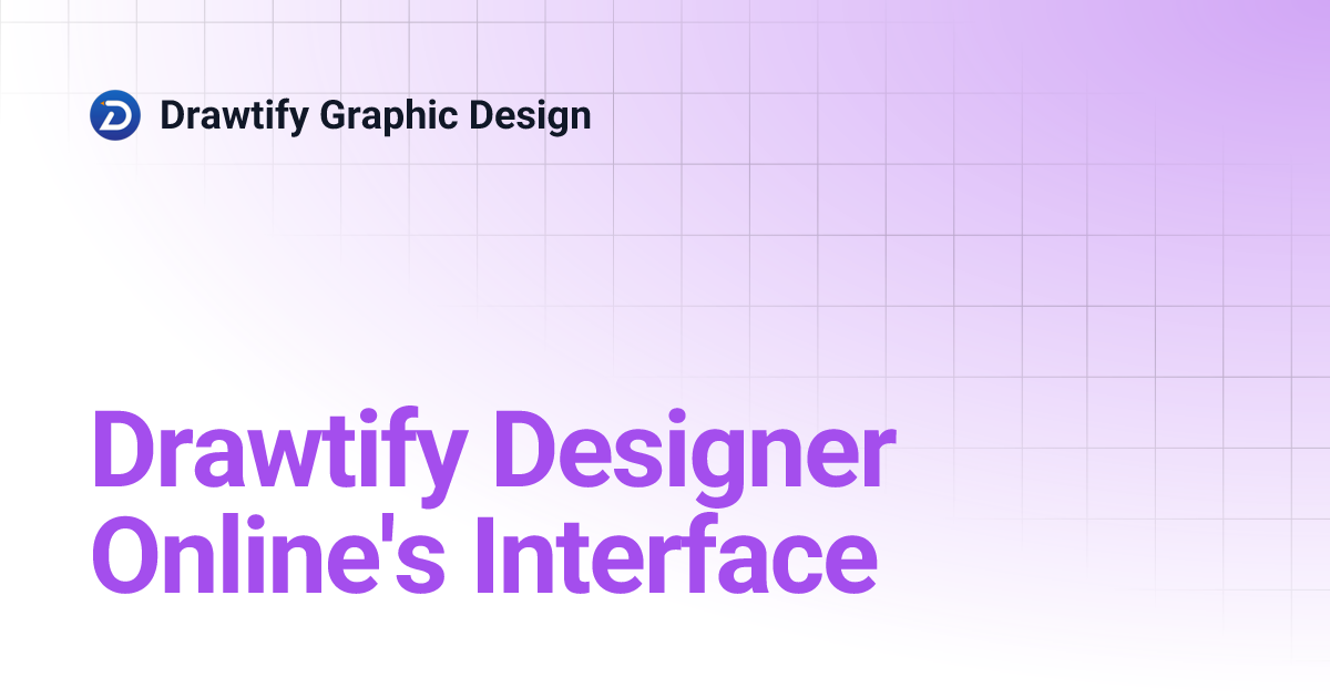 Drawtify Designer Online's Interface | Drawtify Graphic Design